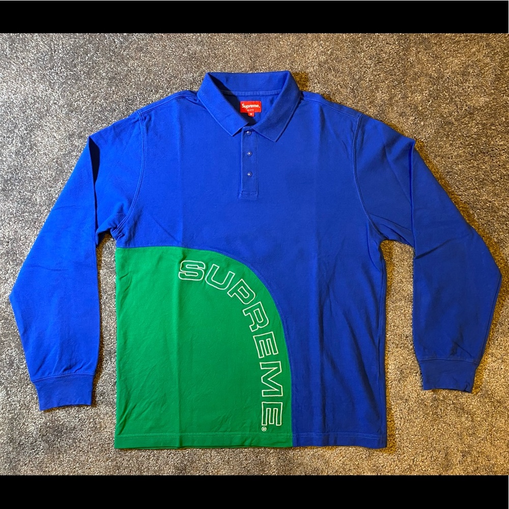 Supreme Corner Arc L/S Polo - Gem
